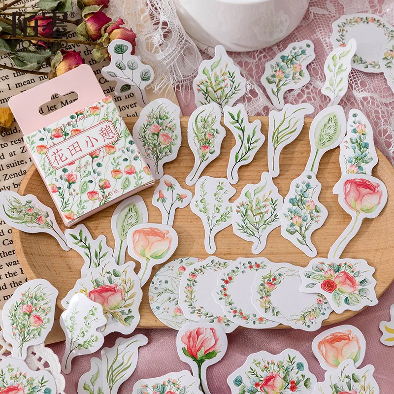 Flower-Fields-Washi-Tape-Decoration-Scrapbooking-Papeterie-Masking-Tape ...