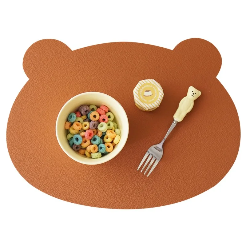 Nordic-Bear-Children-s-Placemat-Students-Cute-Waterproof-Oil-Resistant ...