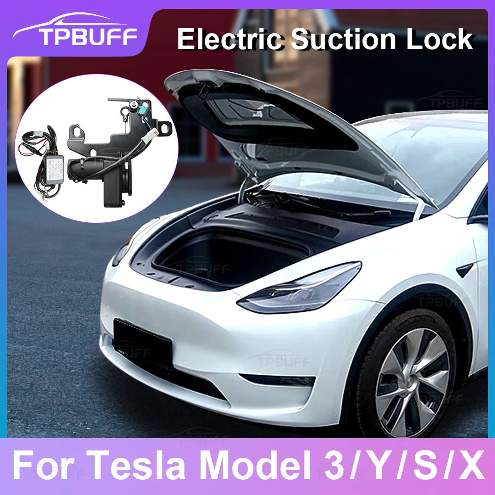 TPBUFF-Electric-Lock-Soft-closing-for-Tesla-Model-3-Y-X-S-2021-2023 ...