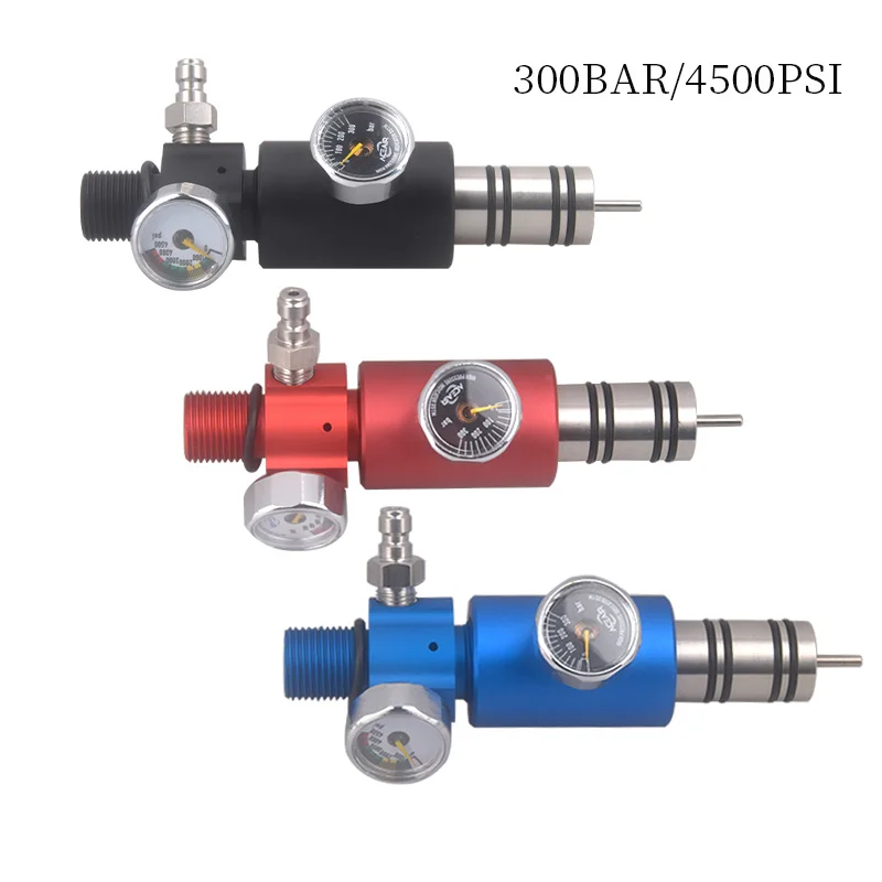 HPA-Scuba-Z-Valve-Air-Tank-Soft-Gas-Cylinder-Refill-Pressure-Regulator ...