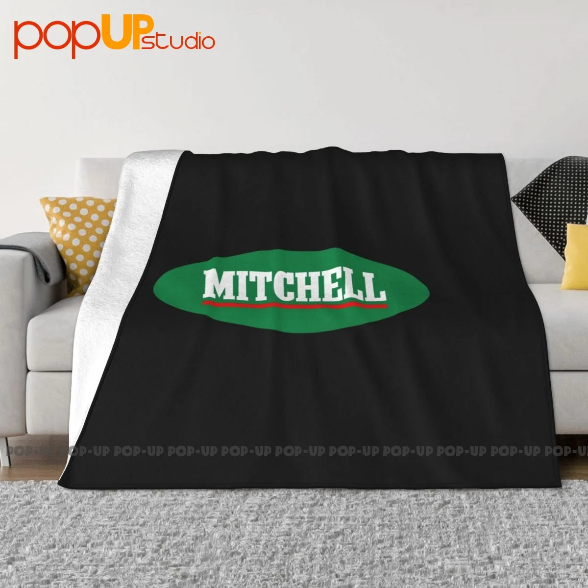 Mitchell-Fishing-Pure-Fishing-Tools-Blanket-Winter-Home-Decor-Machine ...