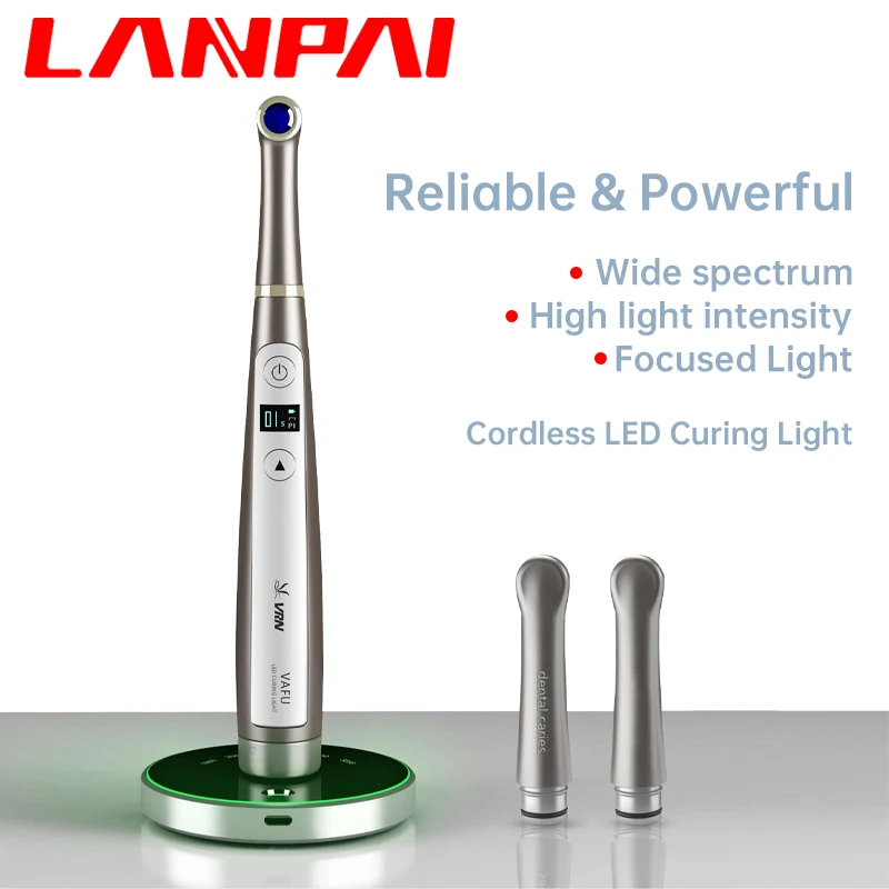 Dental-VAFU-LED-Lamp-Curing-Light-1-Second-Metal-Body-Caries-Detector ...
