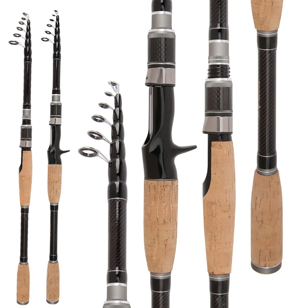 1-8-2-1-2-4m-Light-Fishing-Rods-High-carbon-Telescopic-Lure-Rod-Power ...