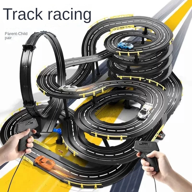 Track-Racing-Children-s-Two-Person-Remote-Control-Toy-Boy-Set-Large ...