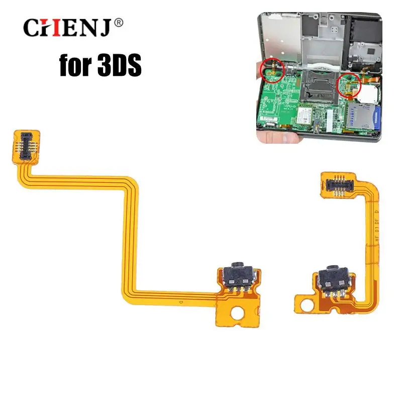 L-R-Shoulder-Button-with-Flex-Cable-for-Nintendo-3DS-Repair-Left-Right ...