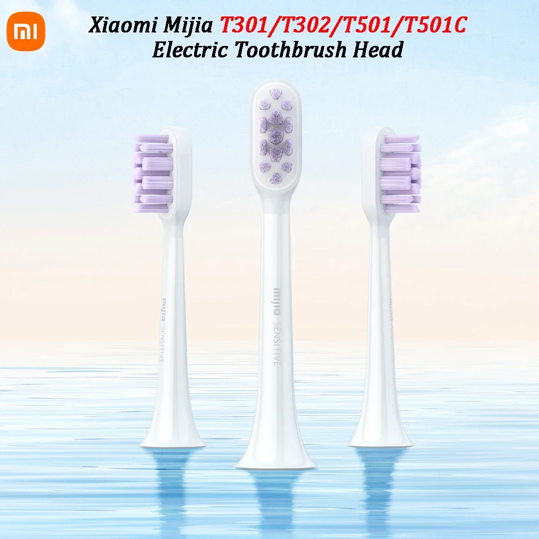 3-6PCS-Original-Xiaomi-Mijai-T301-T302-T501-T501C-Acoustic-Electric-Toothbrush-Head-Sensitive ...