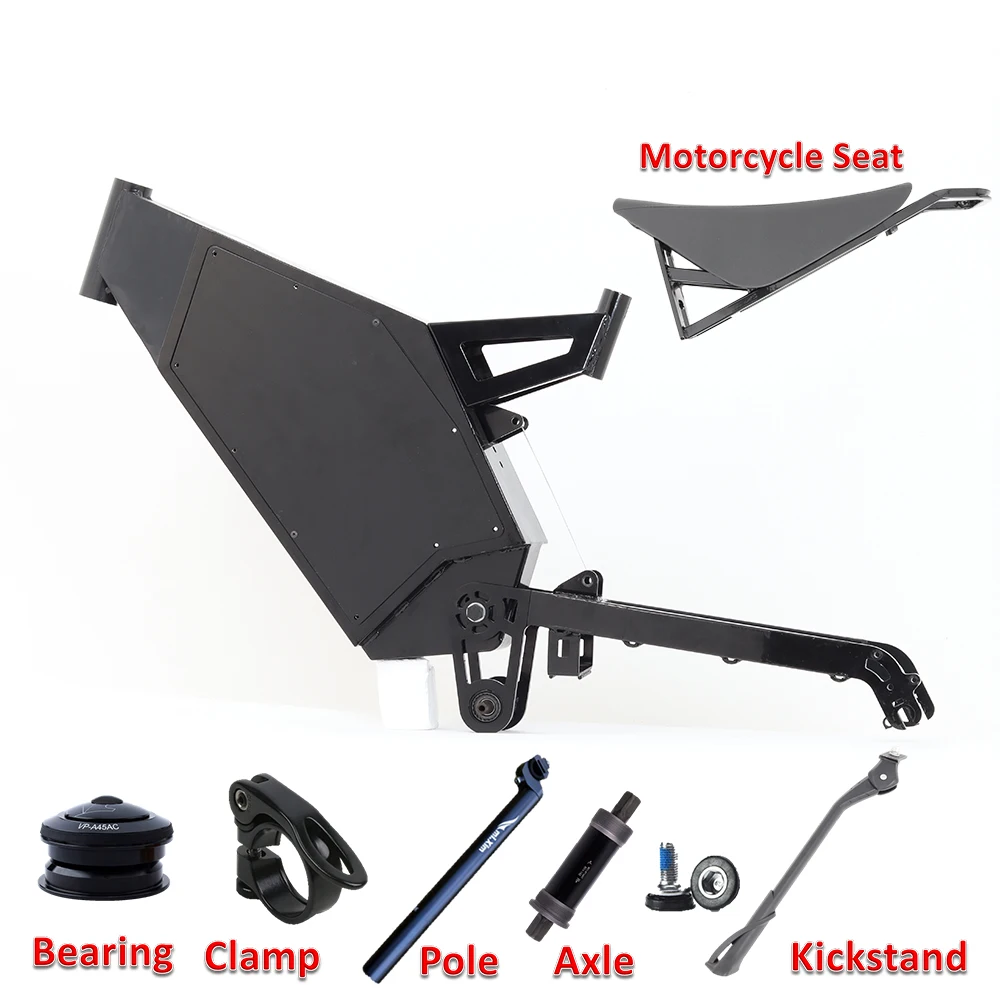 KEYU-F2-ebike-frame-electric-bike-conversion-kit-stealth-bomber-frame ...