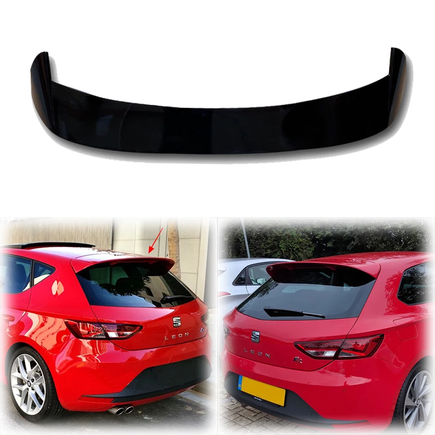 2012-2021-For-Seat-LEON-MK3-MK3-5-5F-FR-Style-Hatchback-Spoiler-Rear ...