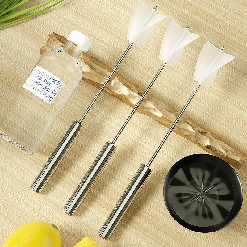 Epoxy Resin Glue Mixing Tool Manual Stirring Rod Stainless Steel Handle ...