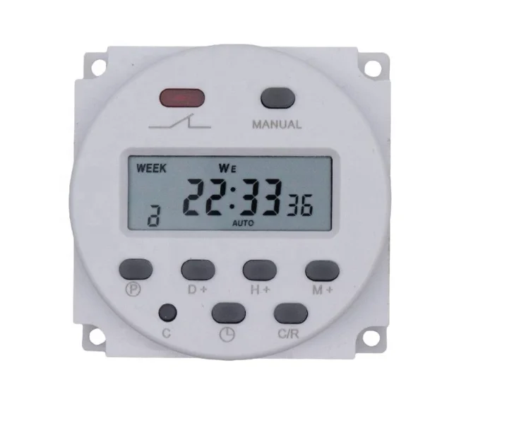 CN101A 12V/24V/110V/220V Single and double countdown micro cycle time control switch timer ...