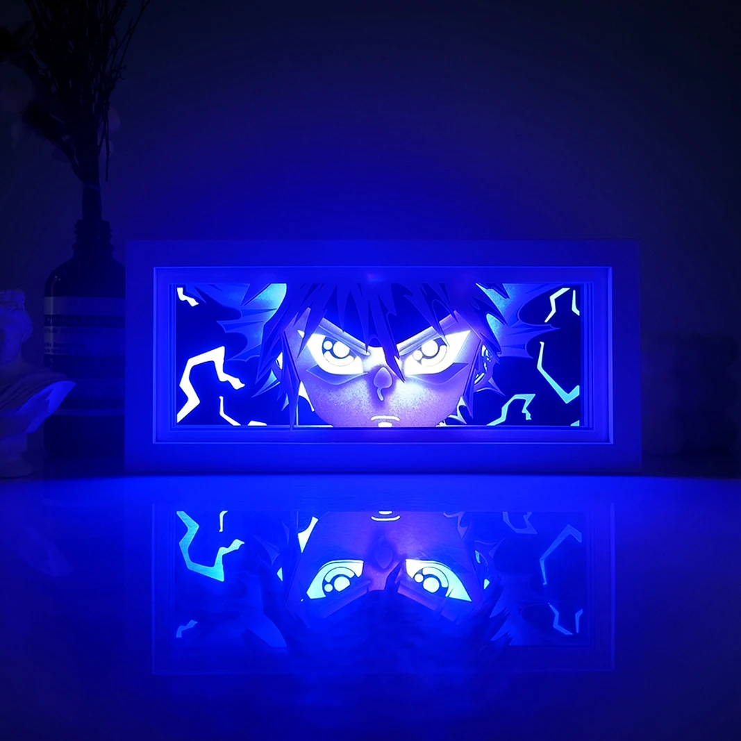 Anime-series-paper-cut-light-room-bedroom-night-light-remote-control ...