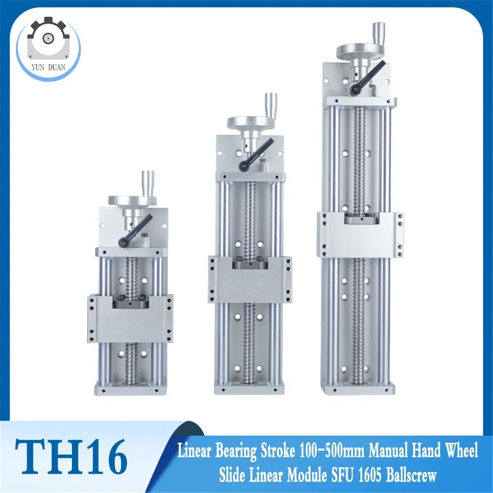 Manual-Hand-Wheel-Position-Counter-Linear-Bearing-Sliding-Table-Stroke ...