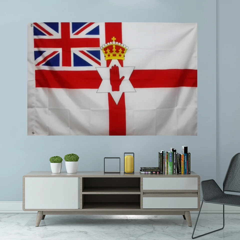 Irish And British Flag