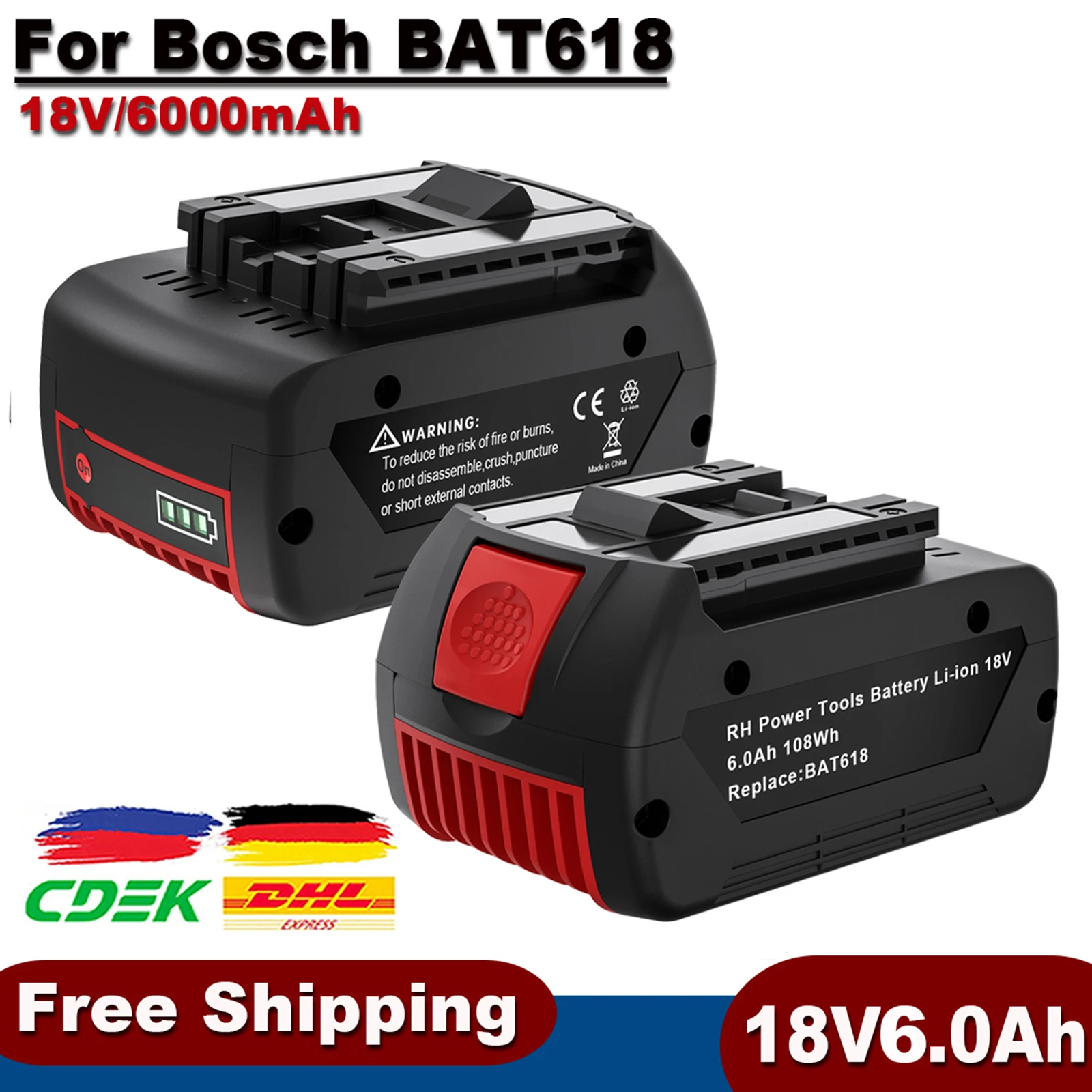 Battery-For-BOSCH-BAT618-18V-6000mAh-BAT609-BAT610-18V-Li-ion ...