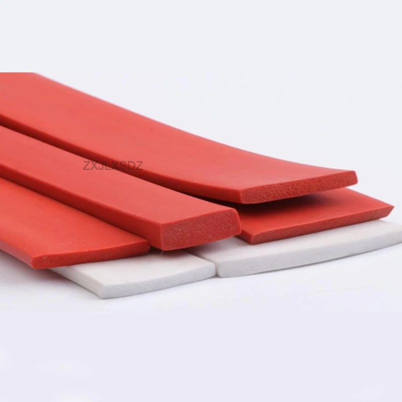 1-Meter-high-temperature-resistant-flat-silicone-rubber-foam-sealing ...