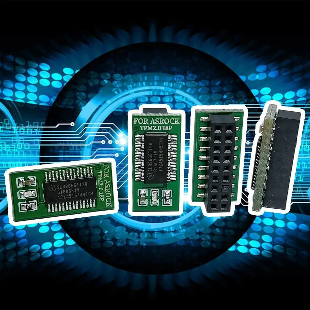 Carte Mère Pour Asus X99, Module De Sécurité De Cryptage Tpm 2.0, Mise ...
