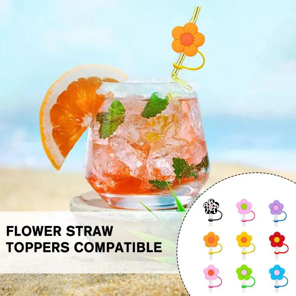 Silicone-Flower-Series-Straw-Covers-Cap-for-Stanley-Cup-Accessories ...