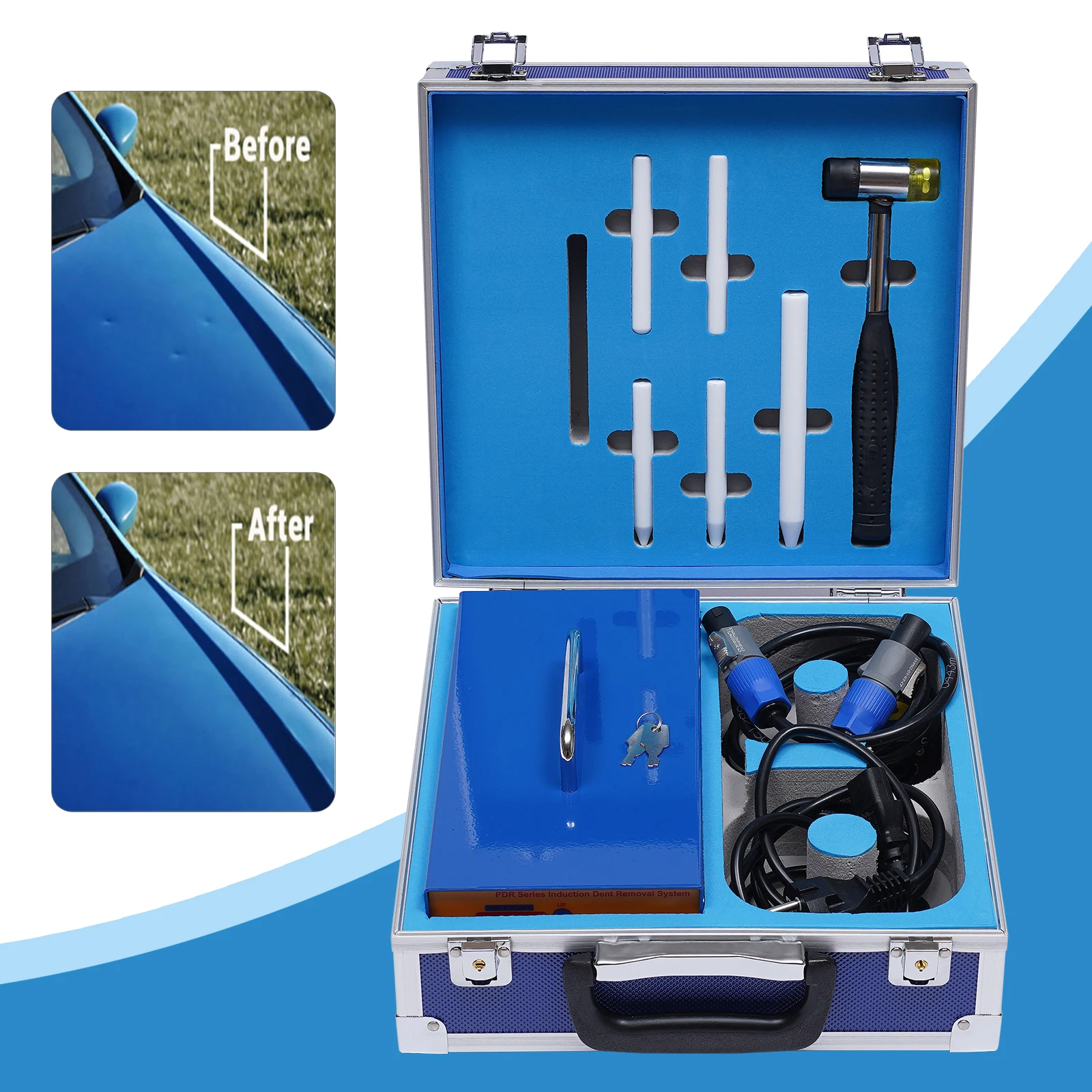BYMAOCAR-Car-Paintless-Dent-Repair-Tool-PDR-1380W-Electromagnetic ...