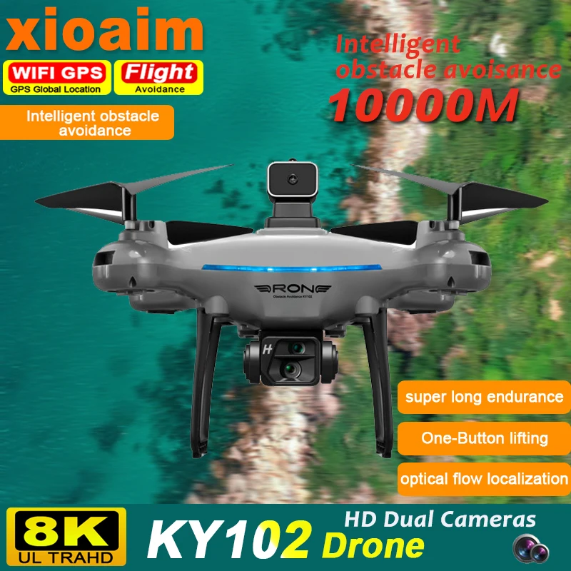 For-Xiaomi-KY102-Drone-8K-HD-Dual-Camera-Professional-Aerial-Photography-360-Obstacle-Avoidance ...
