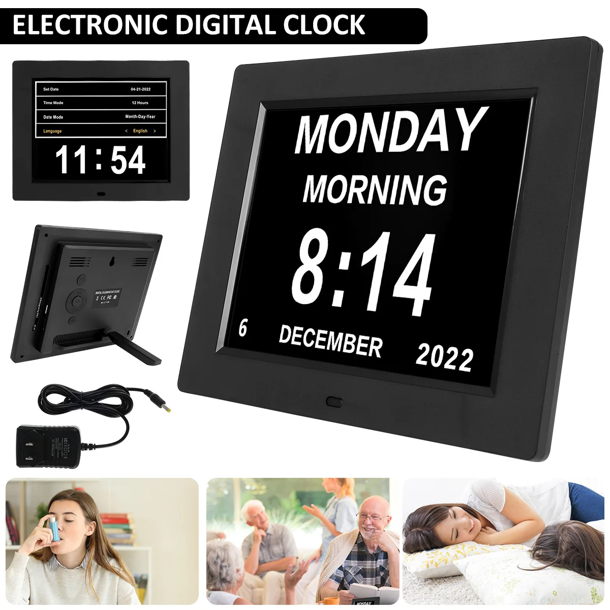 Digital-Alarm-Clock-Digital-Calendar-Alarm-Day-Clock-with-8-Large ...