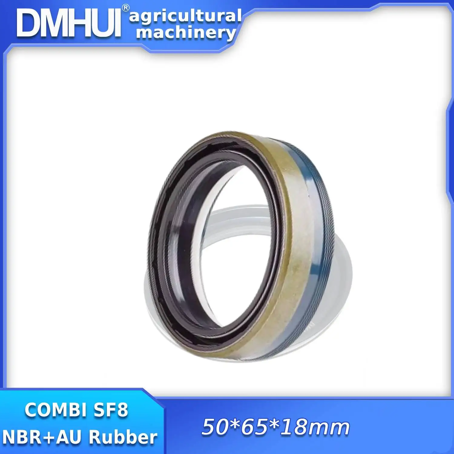 DMHUI-Tractors-and-Trucks-etc-Oil-Seal-50x65x18mm-for-Agricultural-Machinery-COMBI-SF8-Type-NBR ...