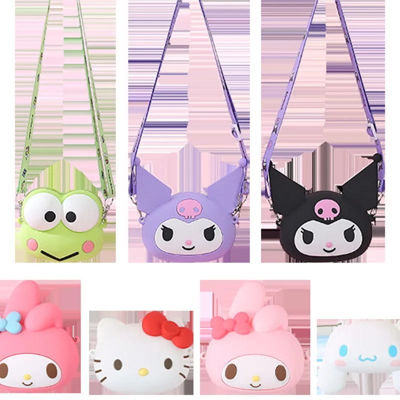 Hello Kitty Cinnamoroll My Melody Kuromi Sanrio Kawaii Cute Large Head ...