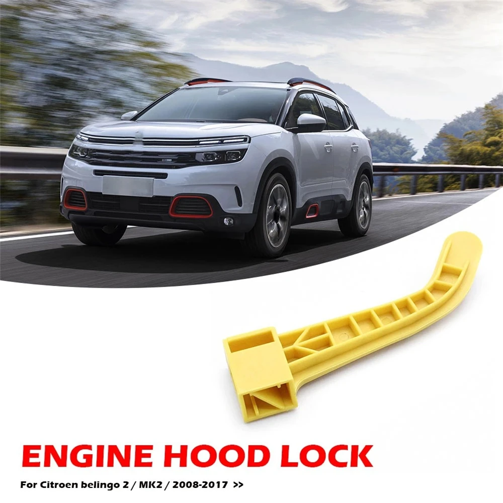 Car Bonnet Hood Pull Catch Bonnet Lock Catch Handle for Peugeot Partner ...