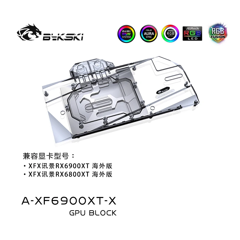 Bykski-Water-Block-Use-for-XFX-Radeon-RX-6900XT-6800-XT-Speedster-Merc ...