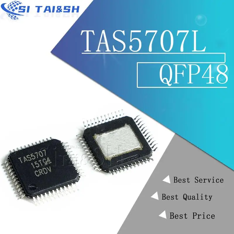 1PCS-LOT-TAS5707-TAS5707L-TAS5708-TAS5709-TAS5711-HTQFP-48-SMD-Digital ...