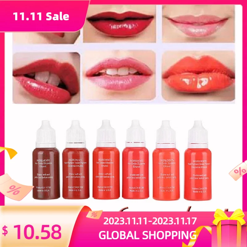 6Pcs-15ml-Brand-Tattoo-Lip-Ink-Set-Semi-Permanent-Makeup-Eyebrow-Lips ...