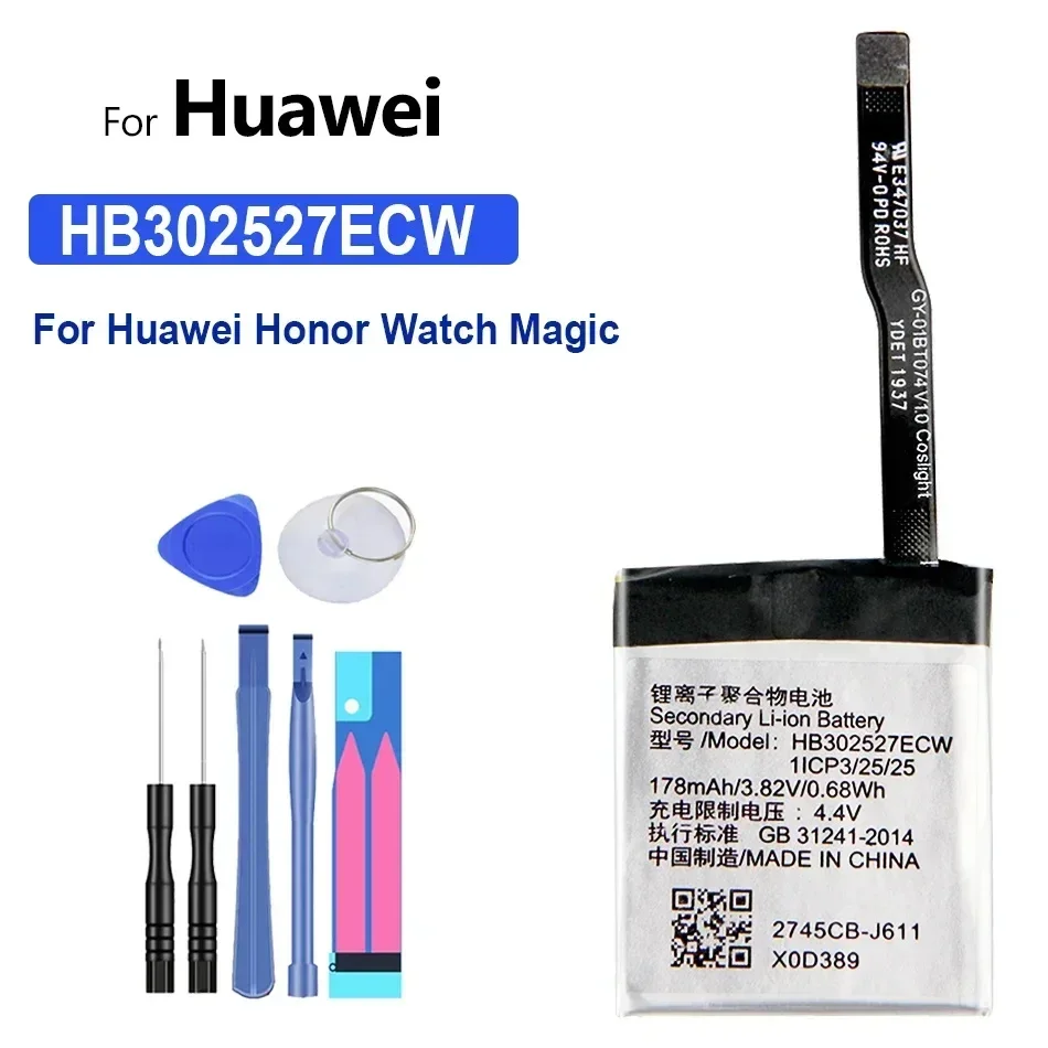 Аккумулятор для Huawei Watch 2 Pro, 2Pro, 4G, GT, GT2, 42 мм, 46 мм ...