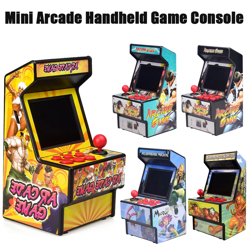 Mini-Arcade-Handheld-Game-Console-Built-in-156-Classic-Games-2-8-Inch ...