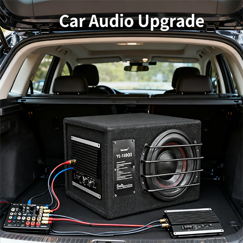 500W Super Subwoofer 10 Inch Car Audio Dual Coil Speakers 12V Fever ...