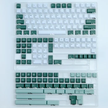 GMKFans 기계식 키보드 키트용 GMK 키캡, 더블 샷 PBT ISO 키캡, 체리 프로필, GMK 올리비아 로마 일루션 WOB 보태니컬
