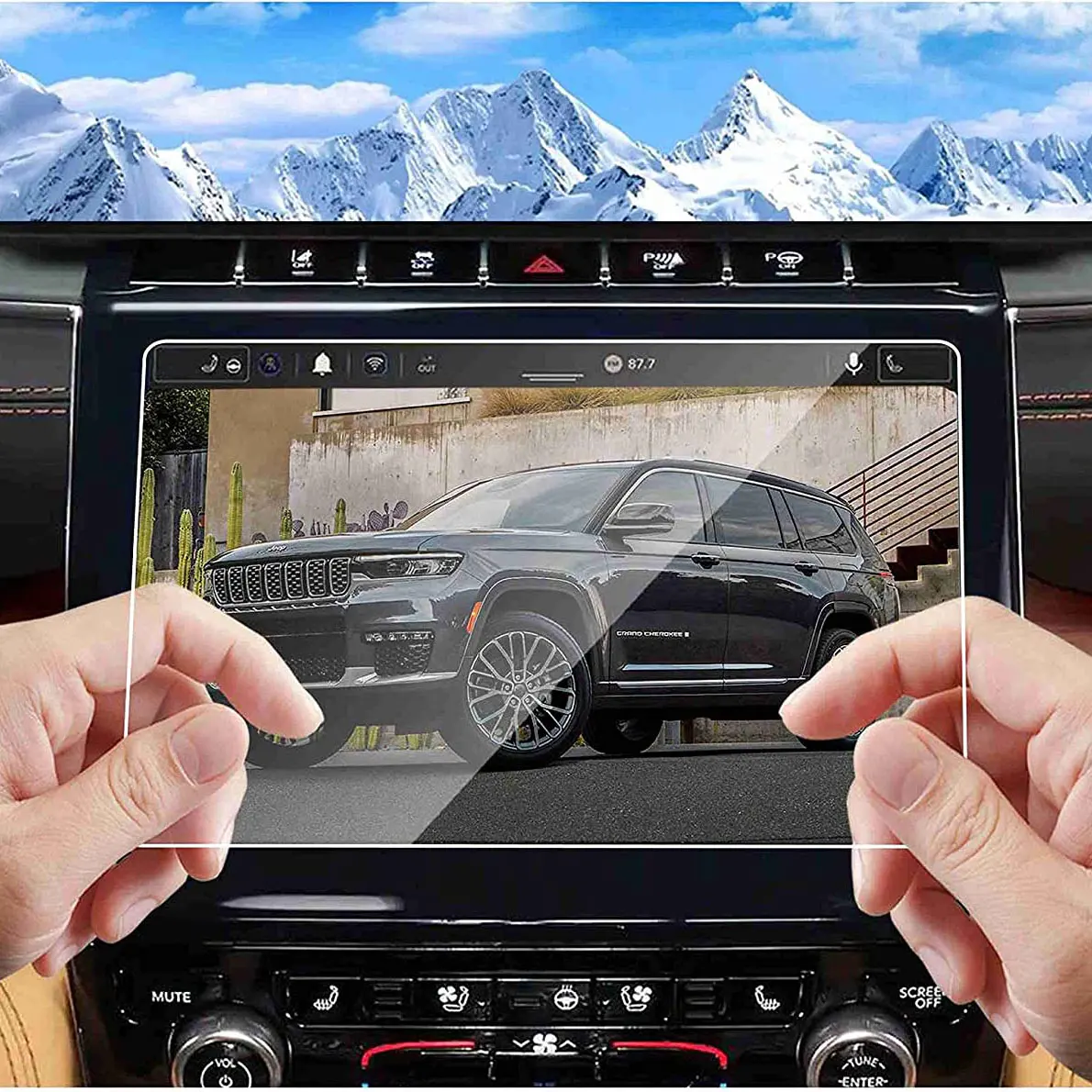 For-Jeep-grand-cherokee-L-Screen-Protector-10-1-Inch-2022-2023 ...