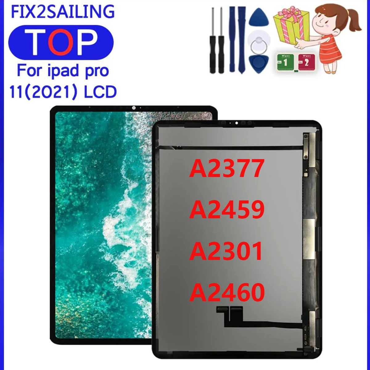 11-LCD-For-iPad-Pro-11-2021-3rd-Generation-A2377-A2459-A2301-A2460 ...