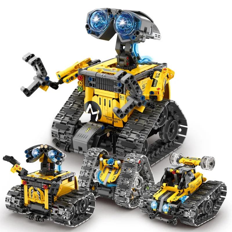 672pcs-Technical-Intelligent-Robot-App-Remote-Control-Bricks-Building ...