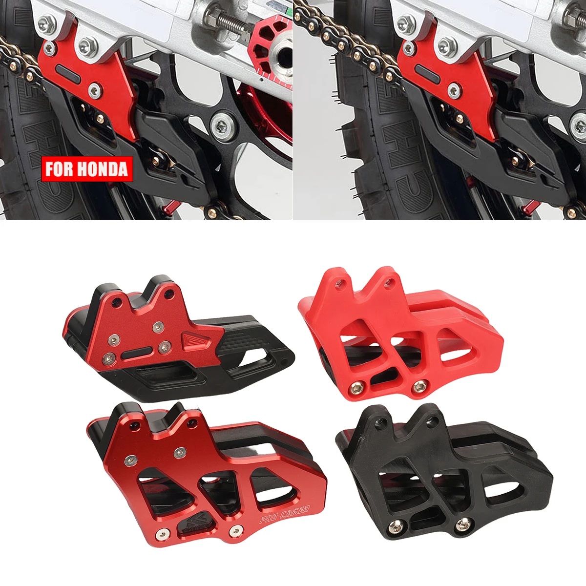 Motorcycle CNC Aluminum Chain Guide Guard Protector For Honda CRF250L ...