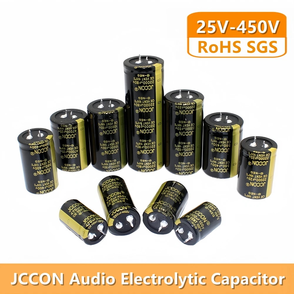 2PCS-JCCON-450V-100uf-150uf-180uf-220uf-330uf-470uf-560uf-680uf-820uf ...