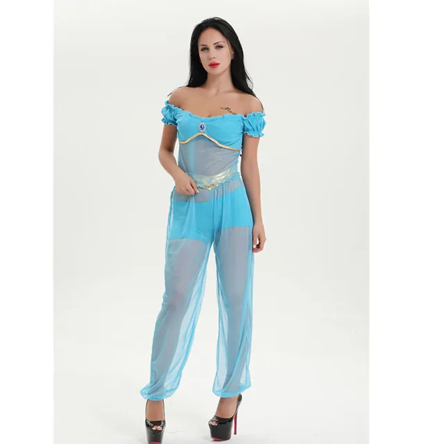 Arabian Princess Jasmine costume women Aladdin's Jasmine cosplay ...