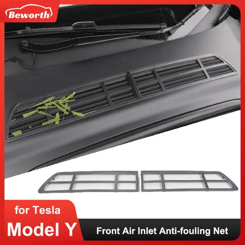 Air-Inlet-Protective-Net-For-Tesla-Model-Y-2024-Air-conditioning-Insect ...