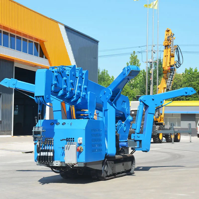 Construction-Machinery-Track-Crane-8T-Crawler-Small-Spider-Crane ...