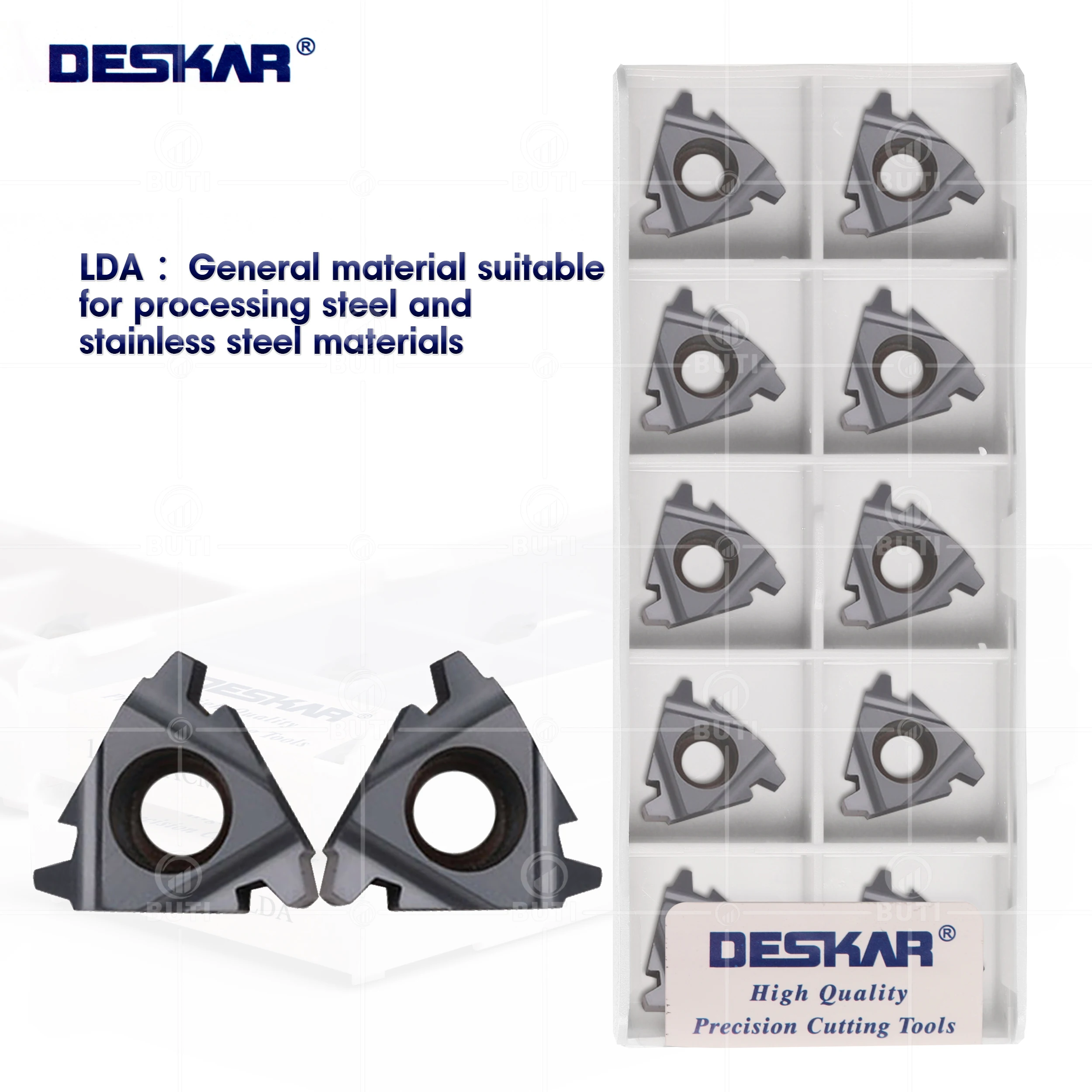 DESKAR-100-Original-16ER-16IR-8ACME-10ACME-LDA-CNC-Lathes-Cutter-Cutting-Carbide-Inserts ...