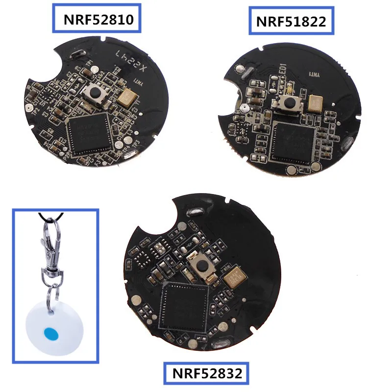 NRF51822 NRF52810 NRF52832 Bluetooth beacon module iBeacon base station uuid applet shake the ...