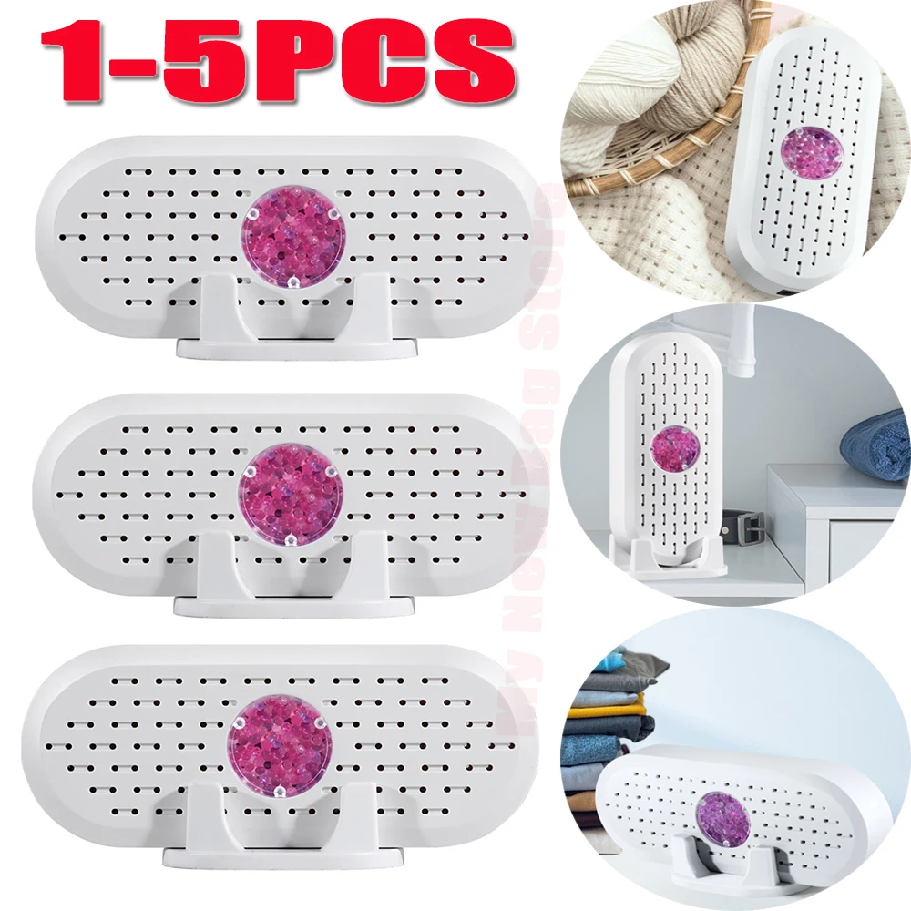 1-5PCS-Mini-Air-Dryer-Reusable-Portable-Electric-Dehumidifiers-USB ...