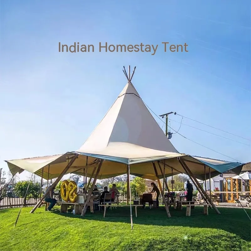 Large-Canopy-Tentipi-Tent-Indian-Internet-Celebrity-Check-In-Bar ...