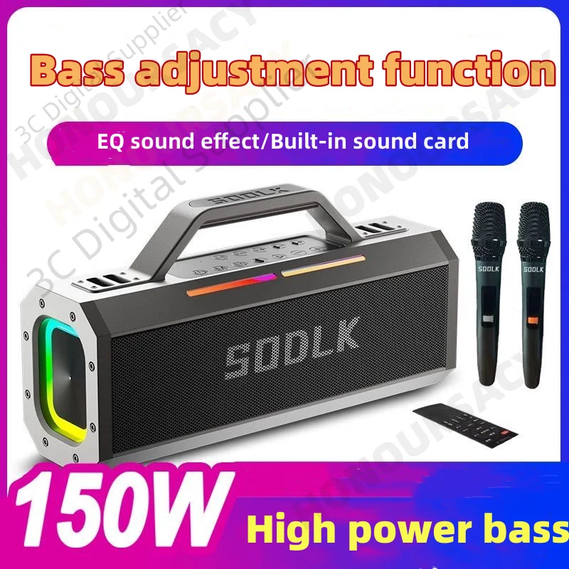 SODLK-Wireless-Portable-Bluetooth-Speaker-150W-Rechargeable-Sound-Box ...