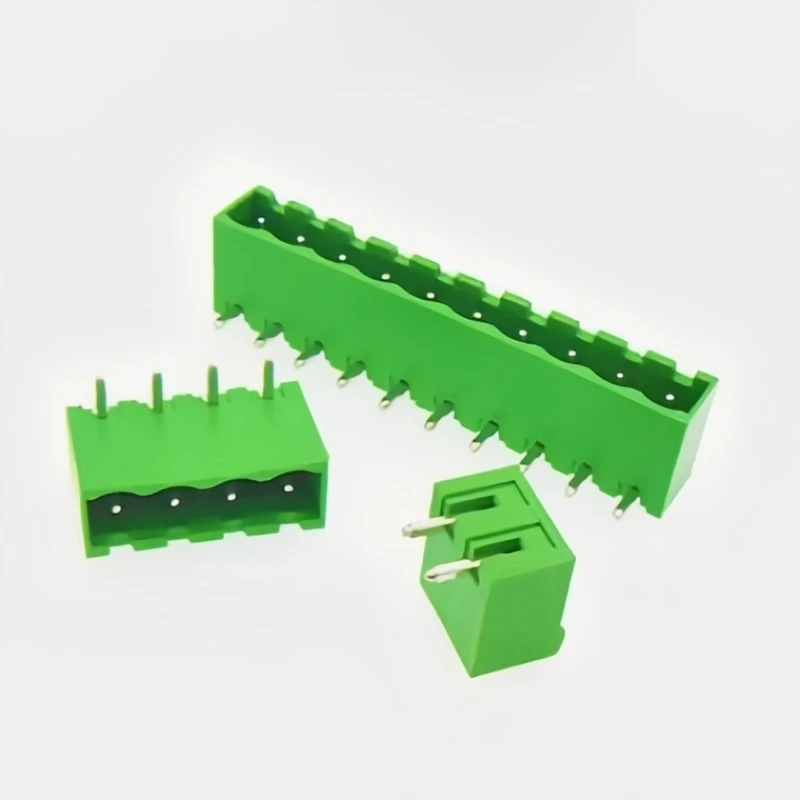 100PIN-GREEN-KF2EDGK-5-08mm-2EDG-PCB-2PIN-12PIN-Straight-Curved-Needle ...