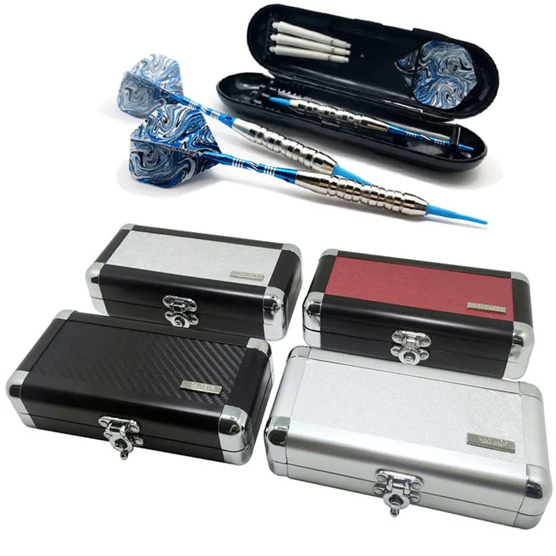 Professional Portable Aluminum Darts Box Dart Carry Case Holder Storage ...