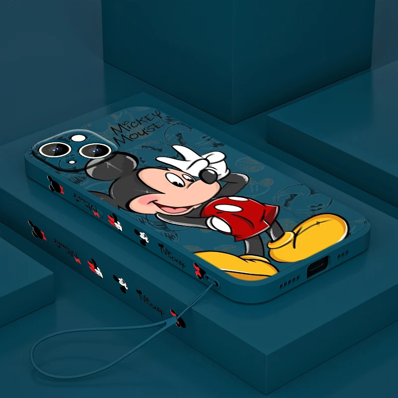 Pink-Minnie-Mickey-Love-Phone-Case-For-Apple-iPhone-15-14-13-12-Mini-11 ...